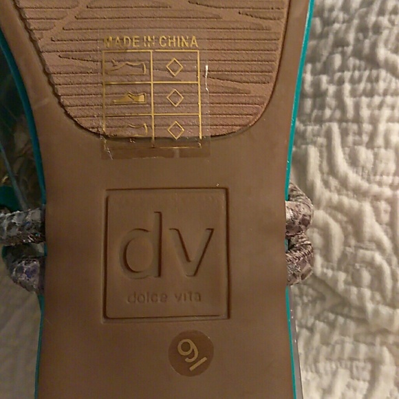 Dolce Vita | Shoes | Dolce Vitadarcie Turquoise Thong Sandals | Poshmark